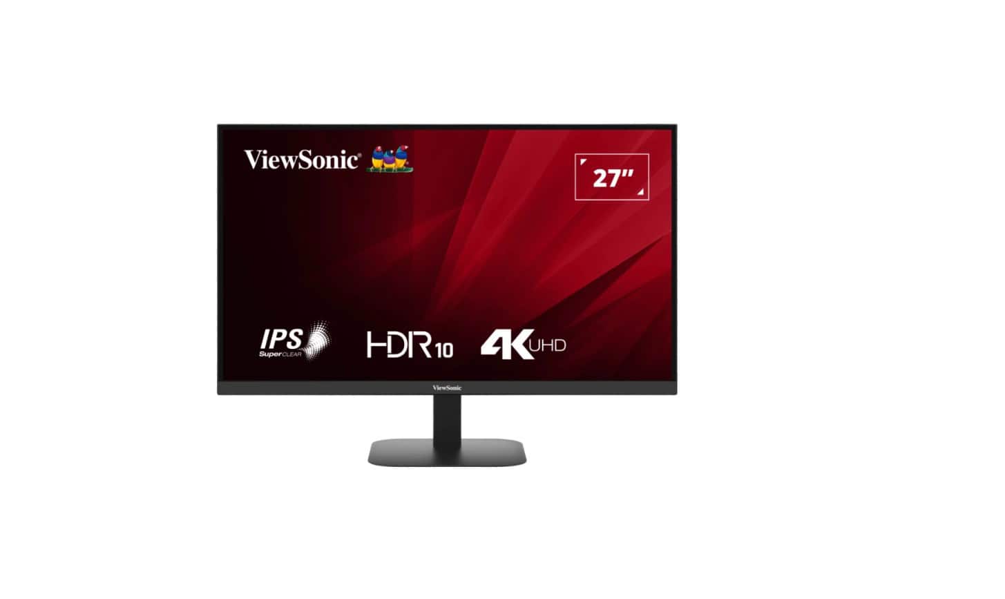 ViewSonic 27' 4K SuperClear IPS VA2708-4K, HDR10, 2x HDMI and DP x1 ...